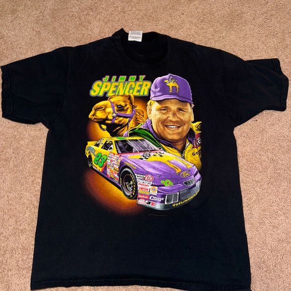 Shirts | Vintage 1997 Camel Promo Jimmy Spencer Racing T Shirt | Poshmark